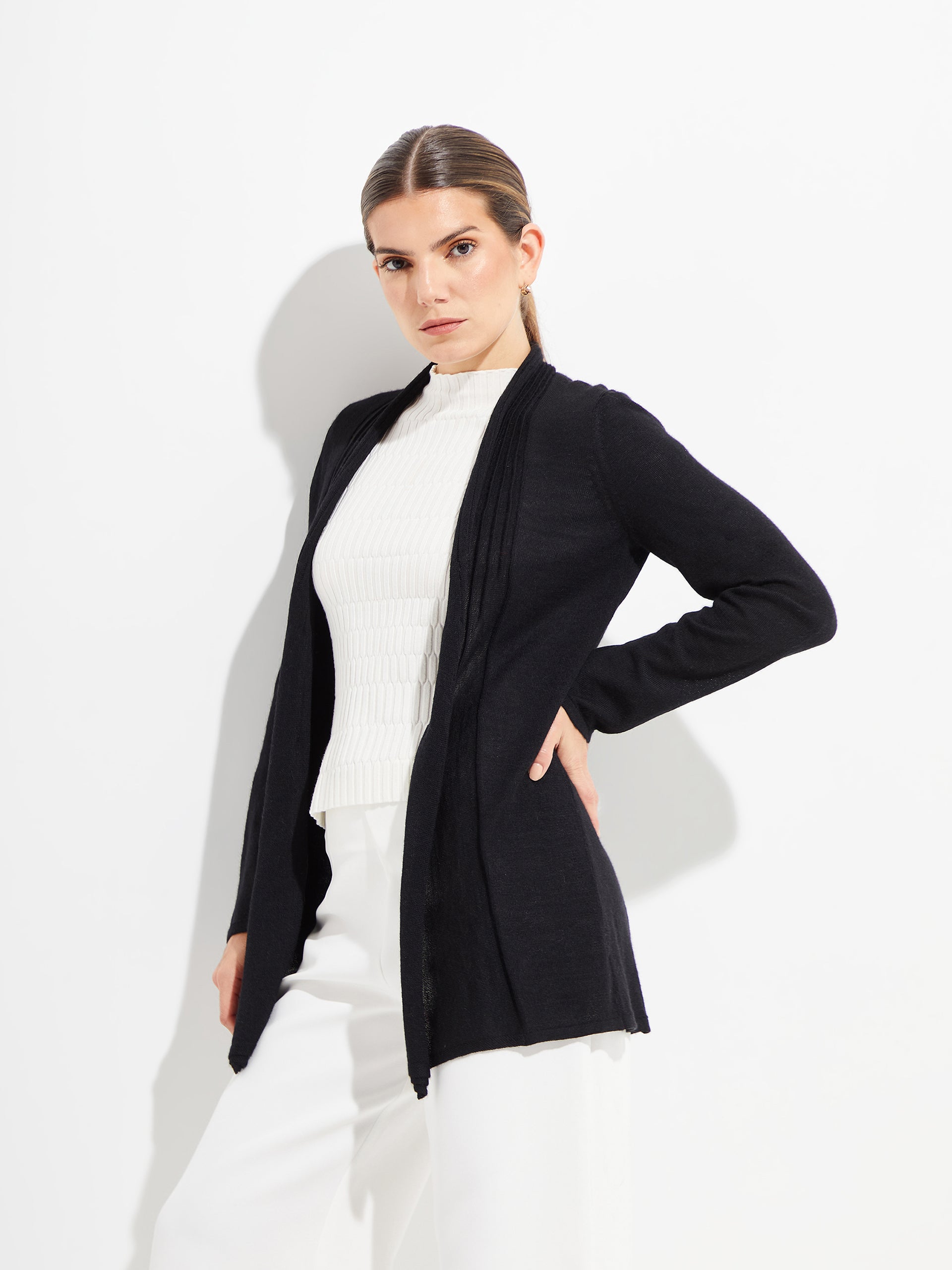 Kayla Cardigan Royal Alpaca Color Black