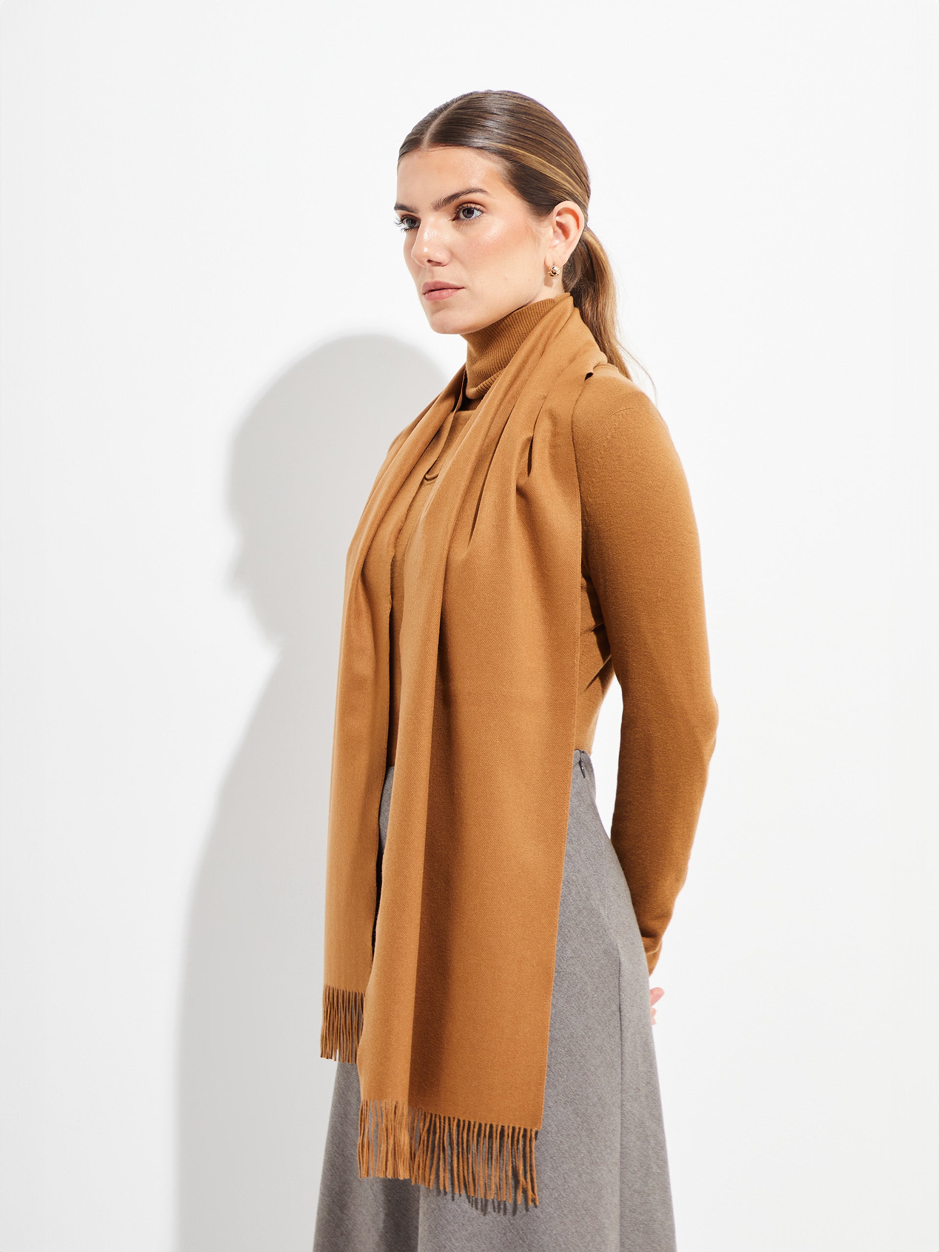 Basel Scarf Vicuña Color Vicuna