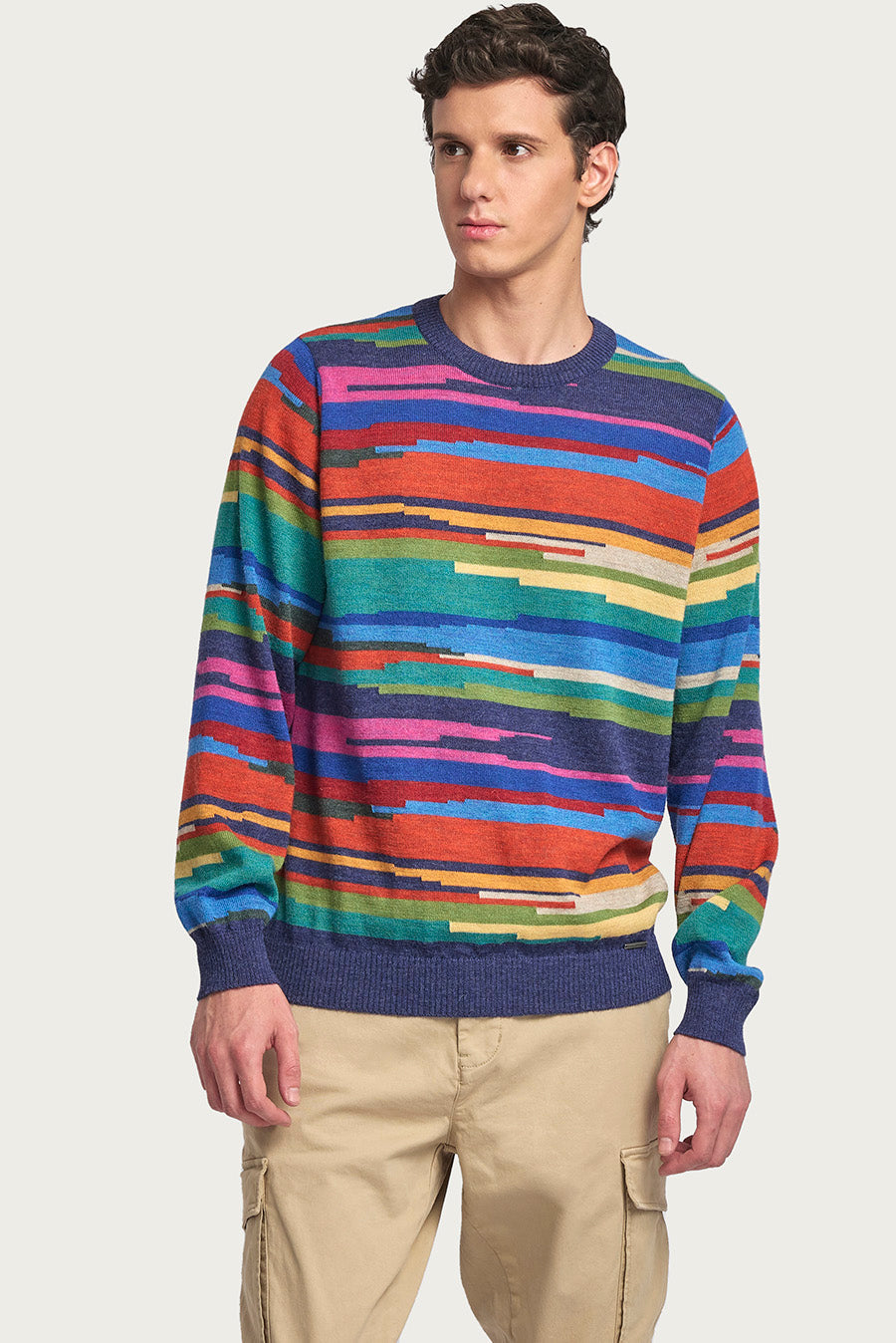 Wisconsin Sweater Baby Alpaca Color Niagara