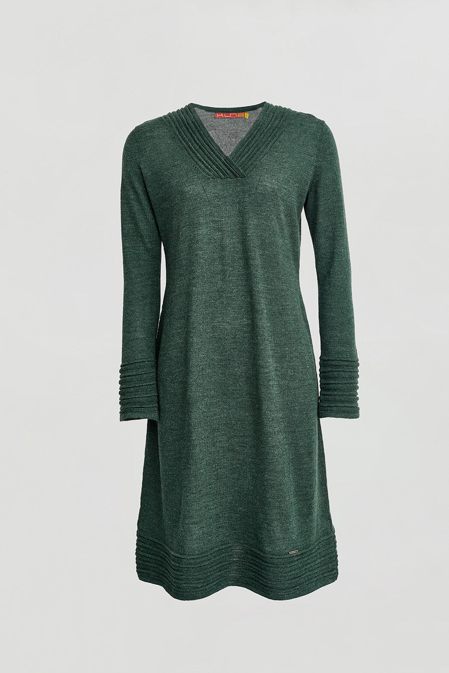 Whatever Dress Baby Alpaca Color Bosque